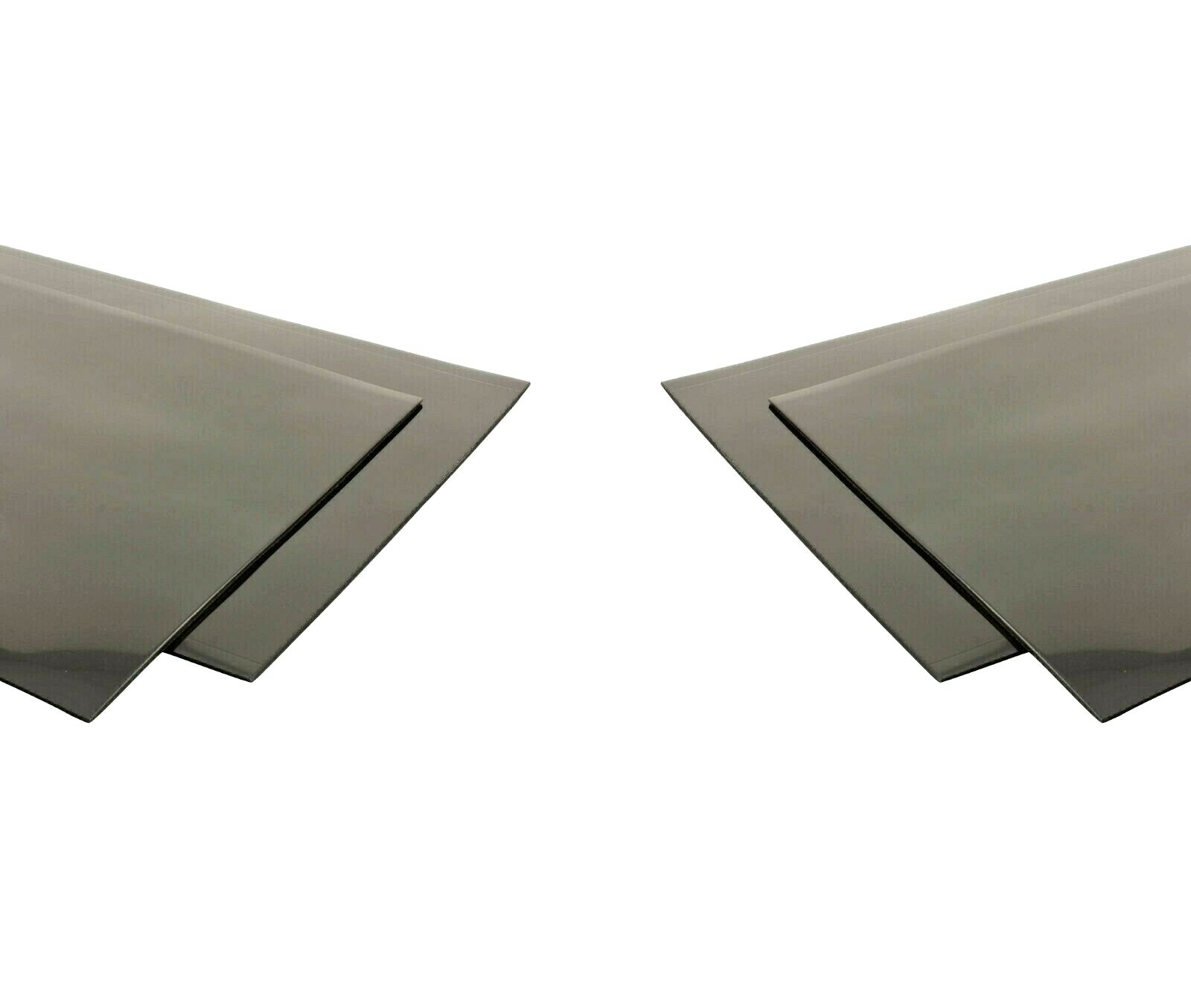 Universal PVC Rally Spec Mud Flaps x4 (400mm x 500mm) Mudflaps BLACK ...