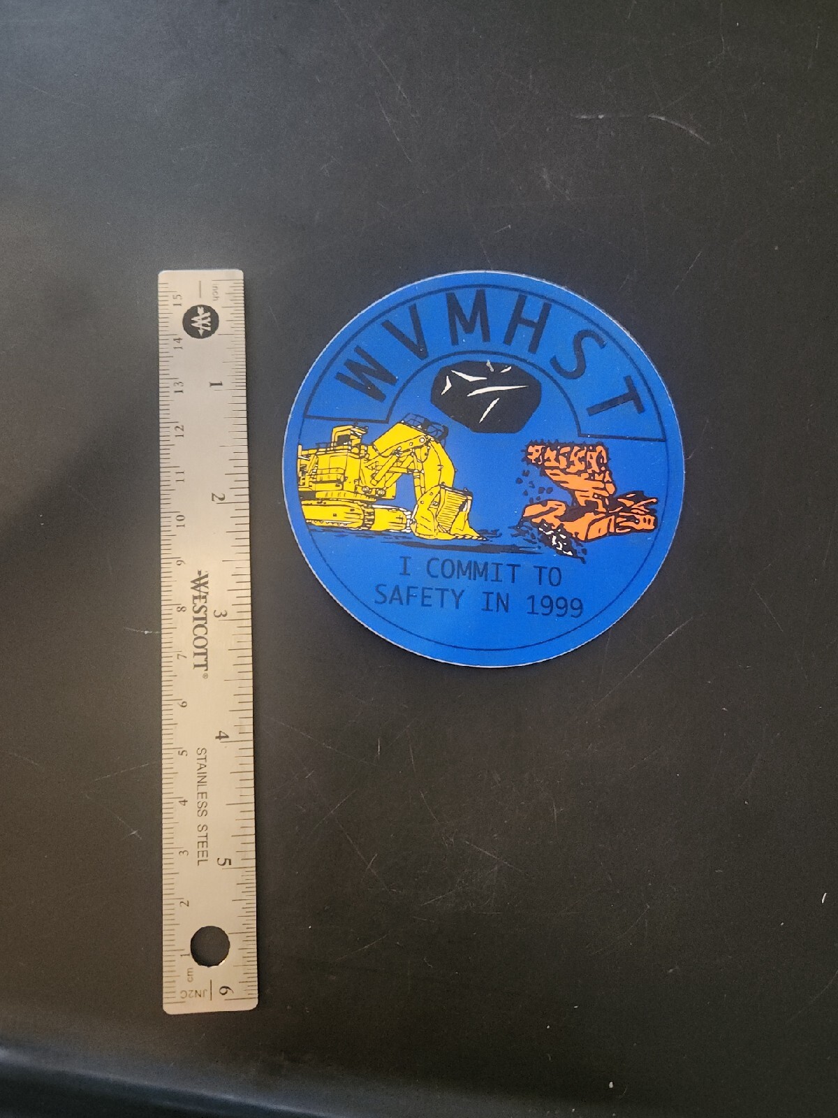 WVMHST Coal Mining Sticker Decal Safety Sticker 1999 | eBay