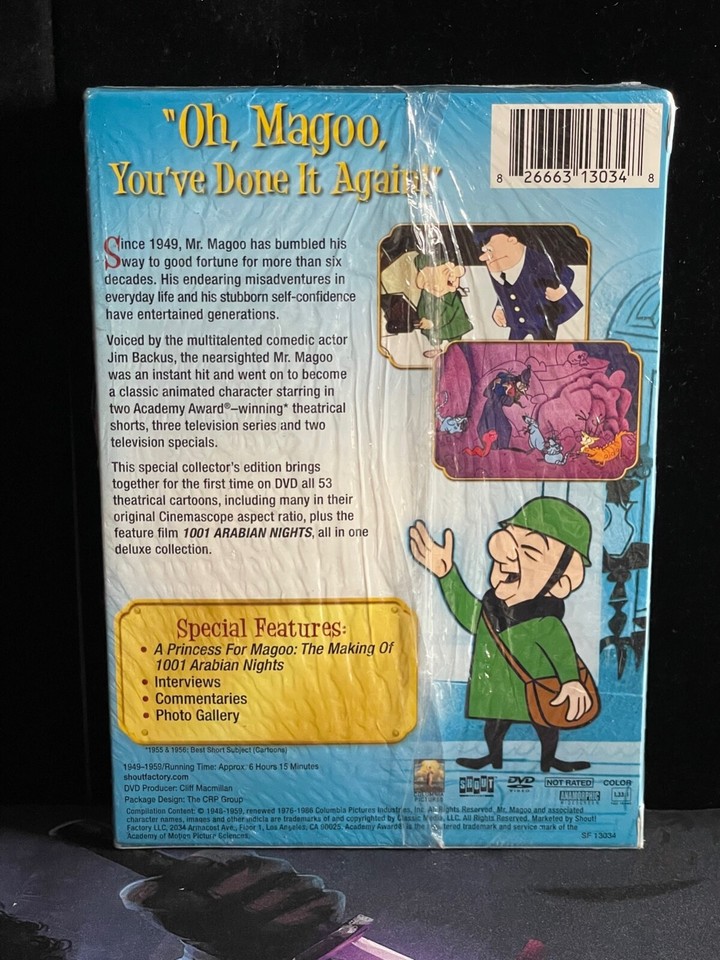 Mr Magoo: the Theatrical Collection (1949-1959) (DVD) 826663130348 | eBay