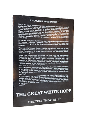 1985 The Great White Hope - Kevin Quarmby Terry Mortimer Ed Bishop ...