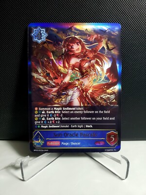 Shadowverse Evolve! Sun Oracle Pascale BP02-037EN - Legendary -NM/Mint | eBay