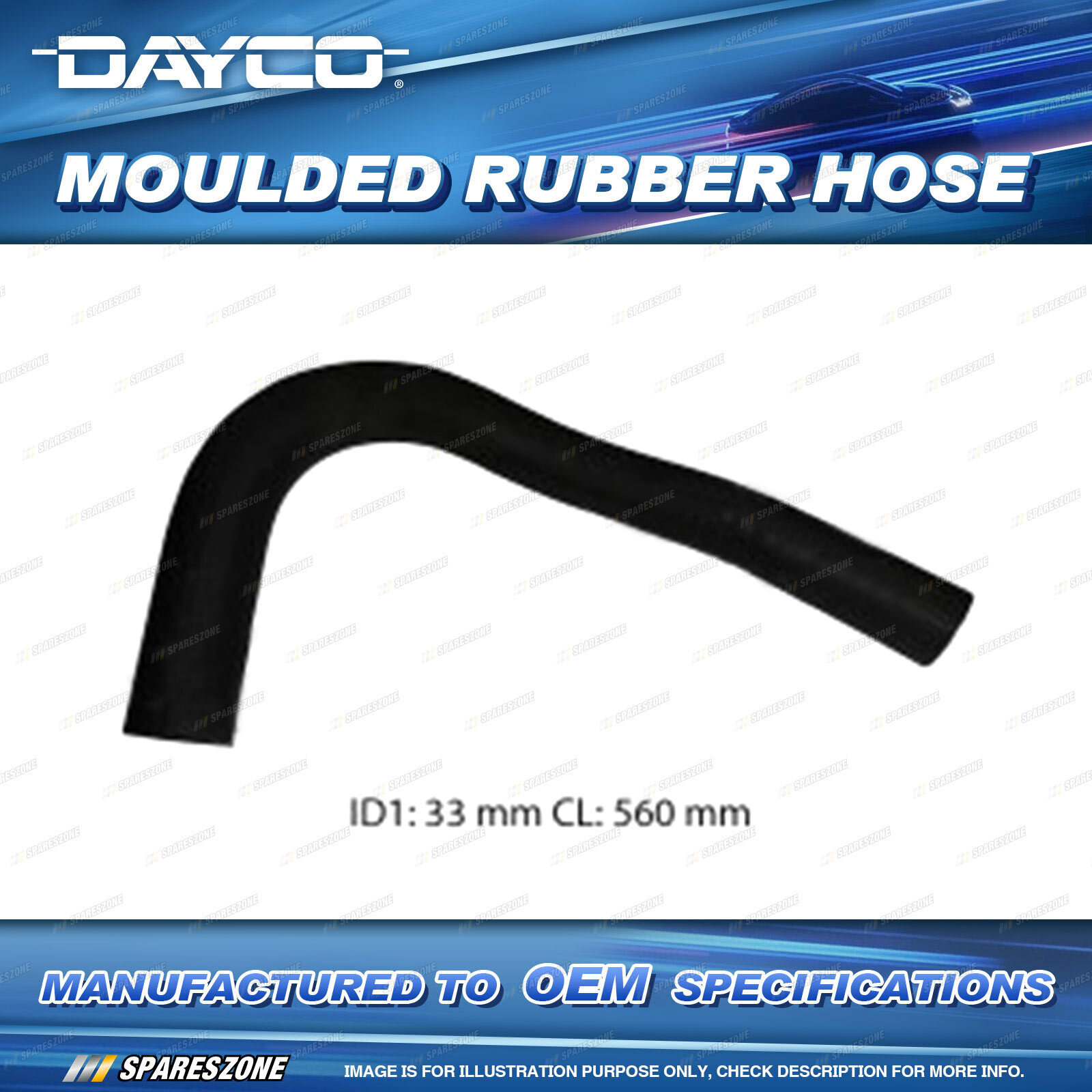 Dayco Lower Radiator Hose for Mitsubishi L300 Express SC SD SE 4G32 1 ...