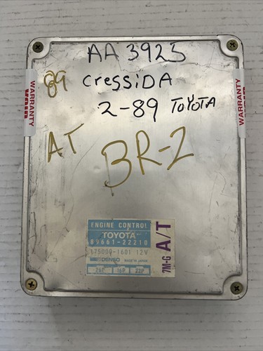 1989-1992 Toyota Cressida ecu ecm computer 89661-22210 | eBay