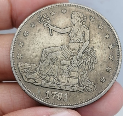 Unique first American 1791 dollar coin stunning piece | eBay