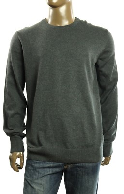 New Mens WESC Gray Melange Anwar Crew Neck Cotton Pullover Sweater XL ...