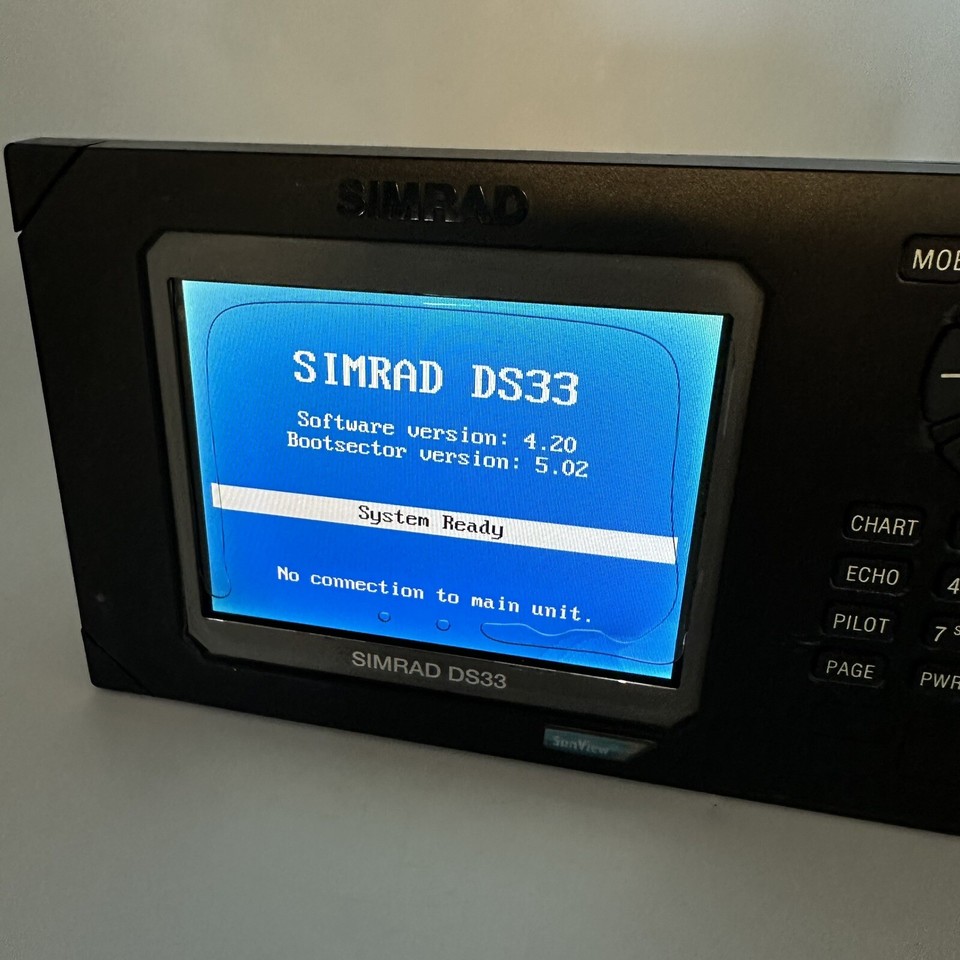 SIMRAD DS33 Dual Station for CX33 TFT MFD Chartplotter GPS Navigator ...