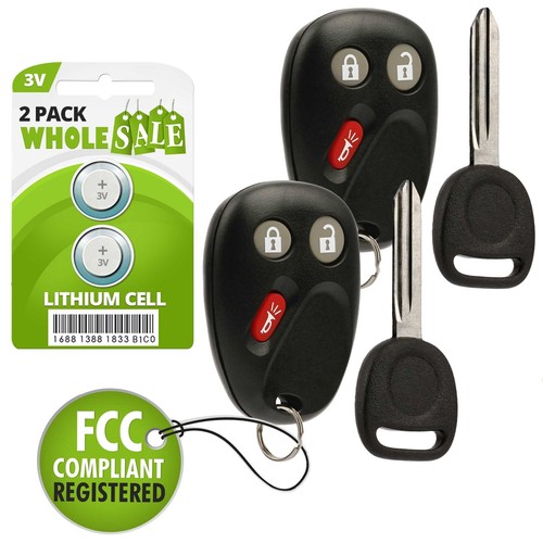 2 Replacement For 2003 2004 2005 2006 Hummer H2 Key Fob Remote | eBay
