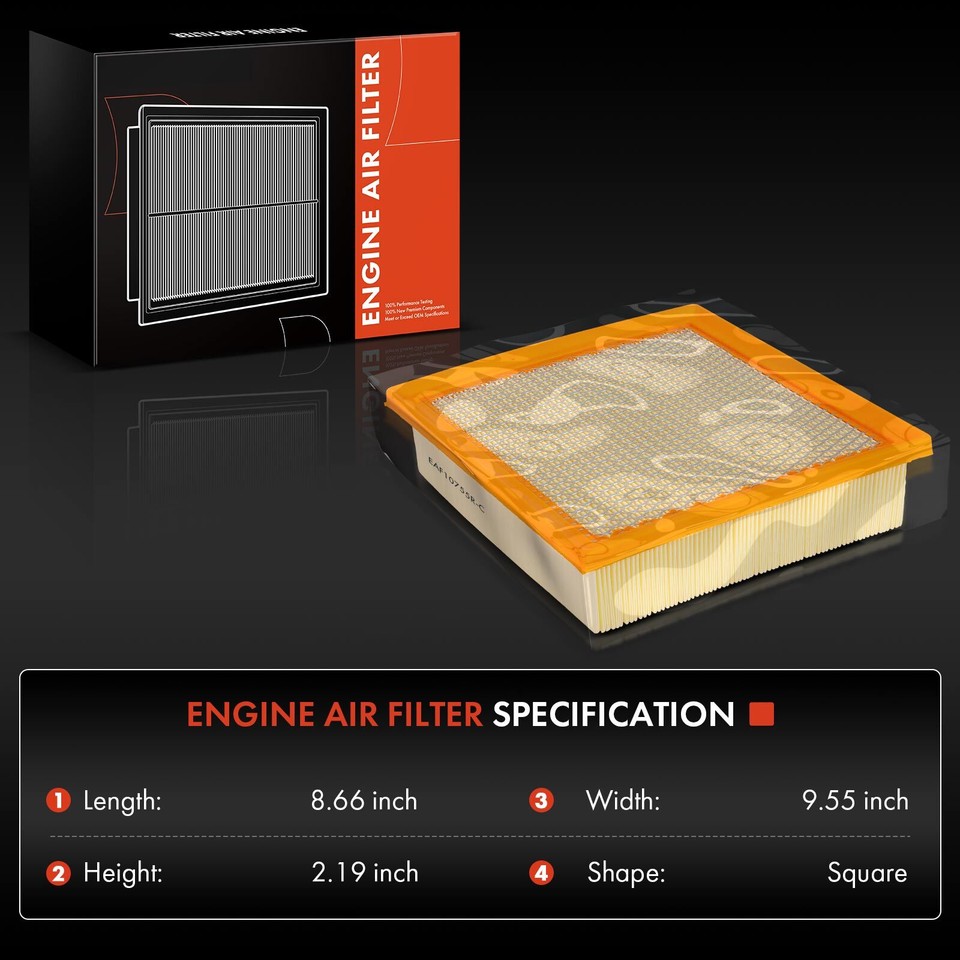 Engine Air Cleaner Box w/ Air Filter for Dodge Durango Jeep Grand ...