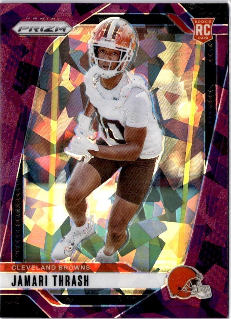 2024 Panini Prizm - Rookies Jamari Thrash #340 Purple Ice Prizm /225 ...