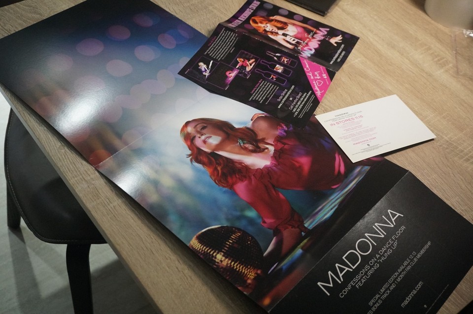 Madonna 2005 Confessions On A Dance Floor DJ Promo with poster and ...