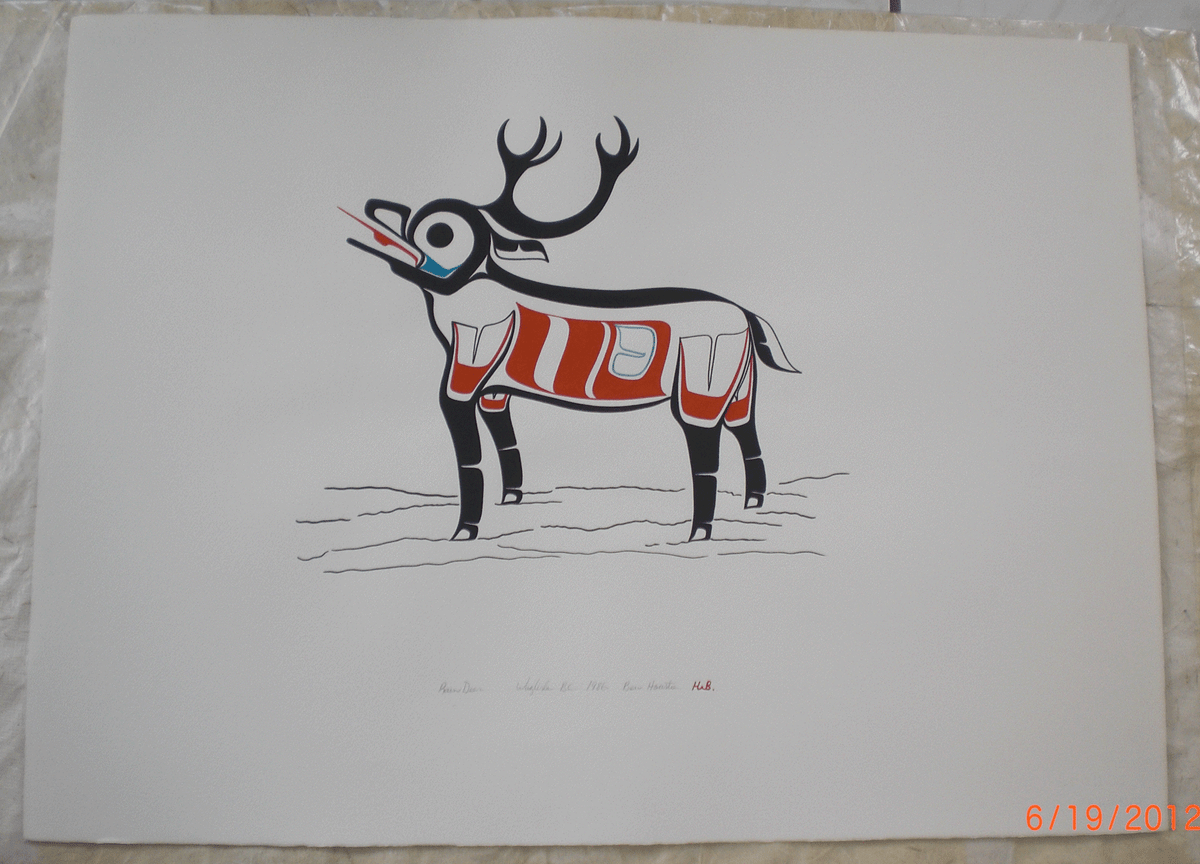 Native American Drawings Of Deer