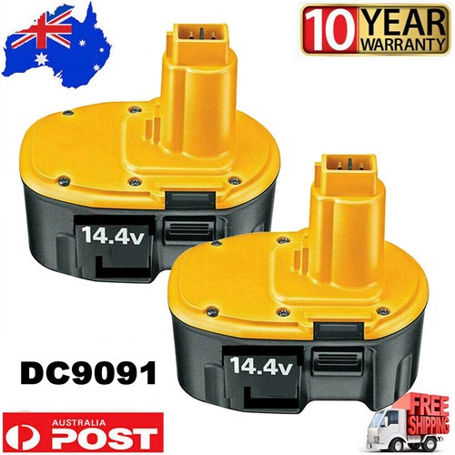 2x Upgraded 14.4 Volt for Dewalt XRP Battery DC9091 DC9098 DC9099 ...