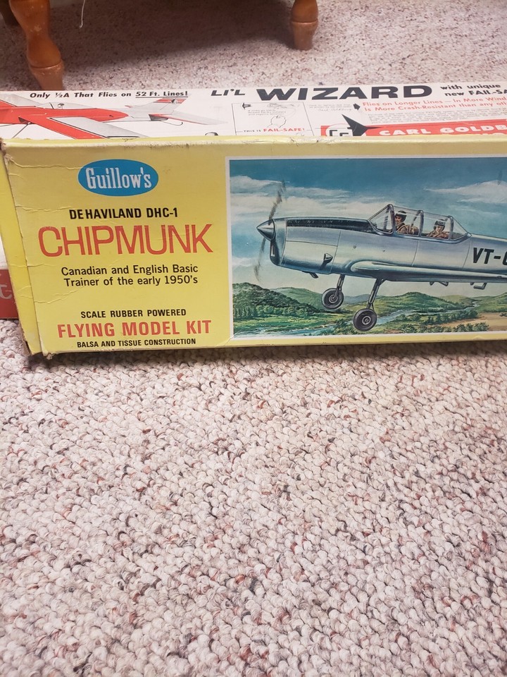 Set Of 3 Vintage Model Airplane Kits | eBay