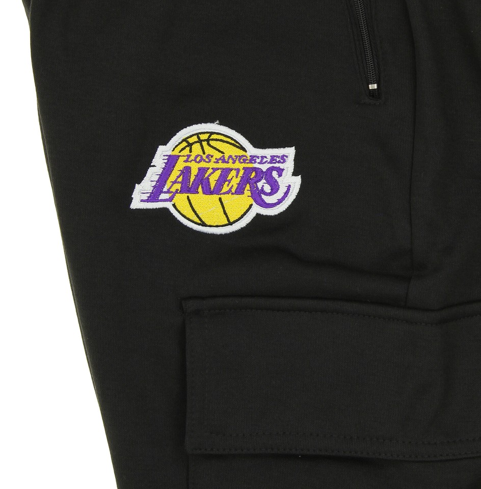 FISLL NBA Men's Los Angeles Lakers Cargo Jogger Pants, Black | eBay