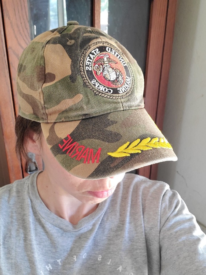 MCU USMC United States Marine Military Hat Baseball Camo Cap | eBay