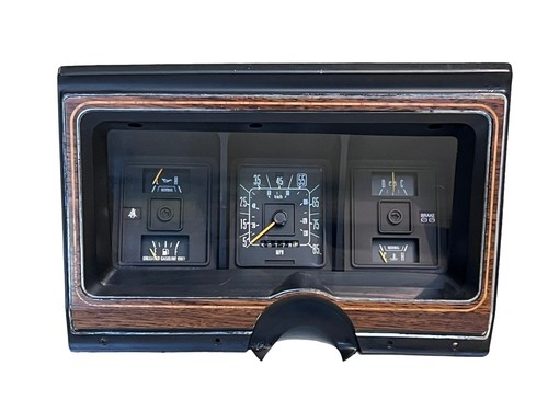 1975-1989 Ford Van Instrument Cluster Speedometer Wood Grain E-150 E ...