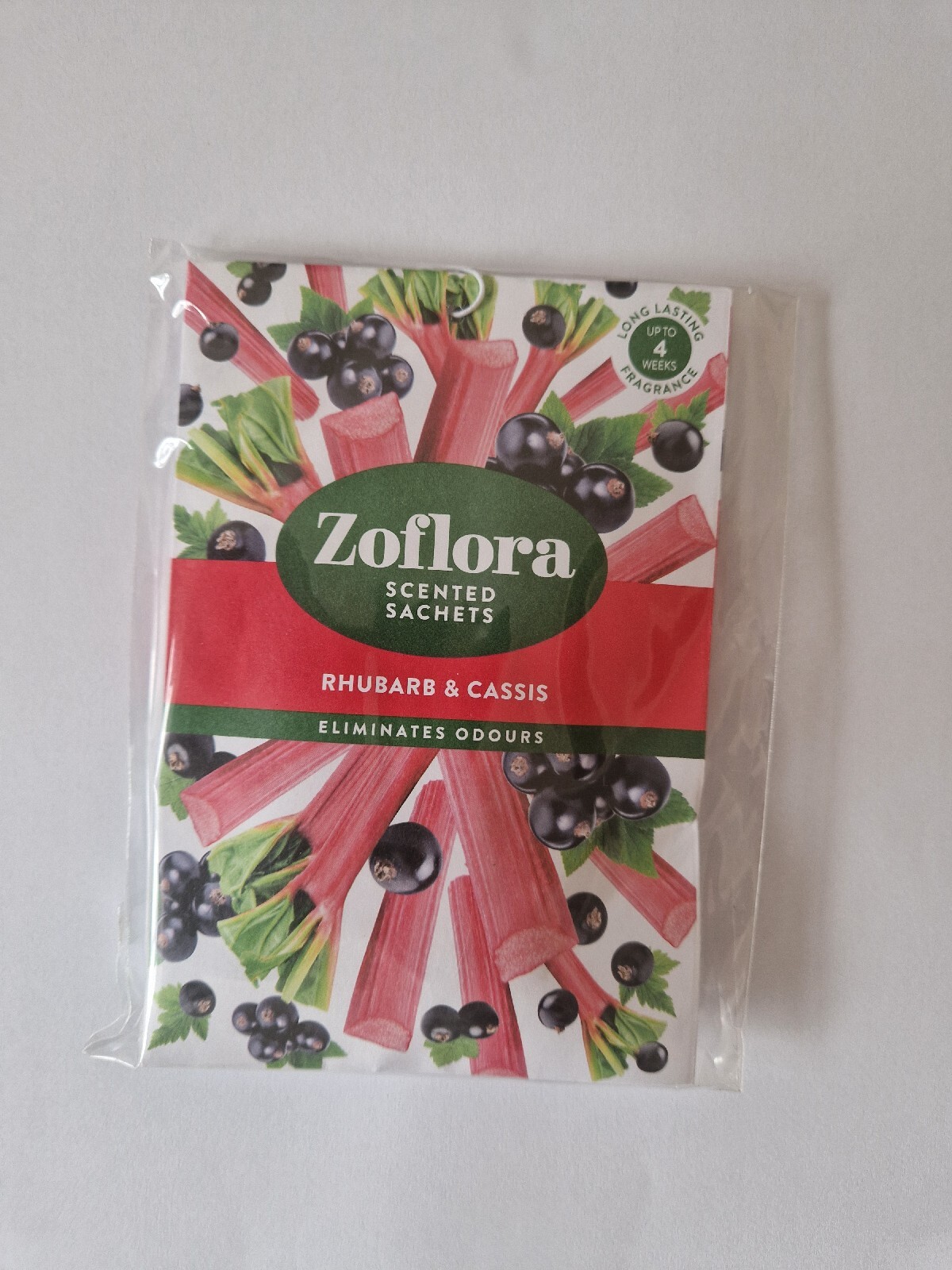 Zoflora Scented Sachets 2pk Eliminates Odours Fresh Linen,Rhubarb ...