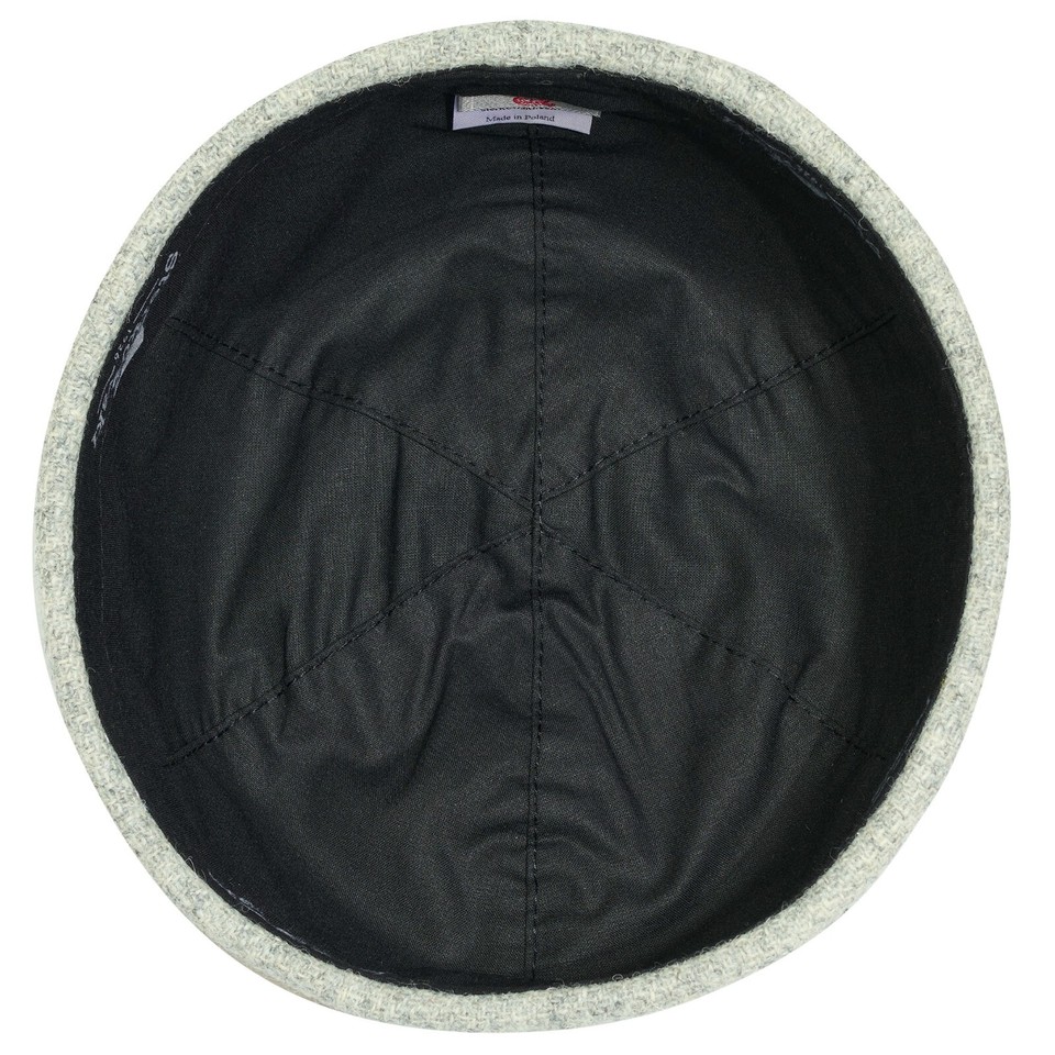 DOCKER Beanie Harris Tweed Wool Fisherman Winter Mariner Cap Handmade ...