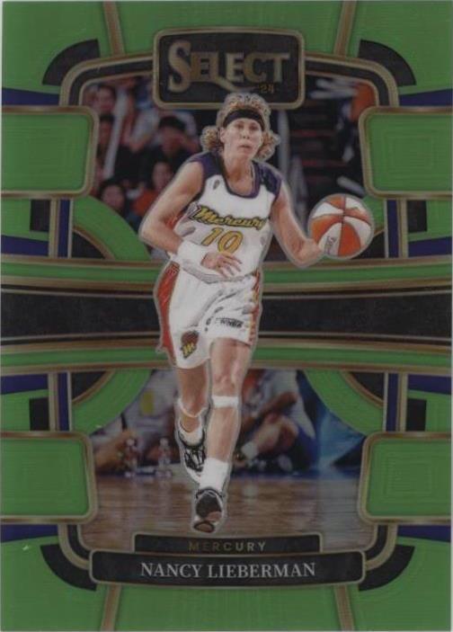 2024 Panini Select WNBA - Concourse Nancy Lieberman-Cline #96 Neon ...