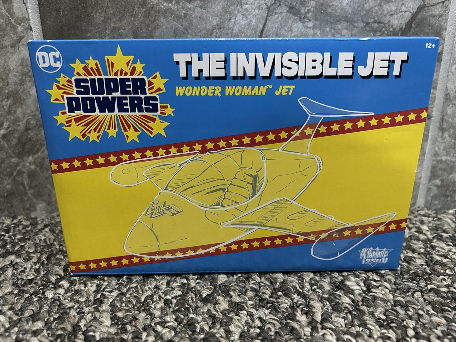 DC Collectibles Super Powers Wave Vehicles The Invisible Jet Figure ...