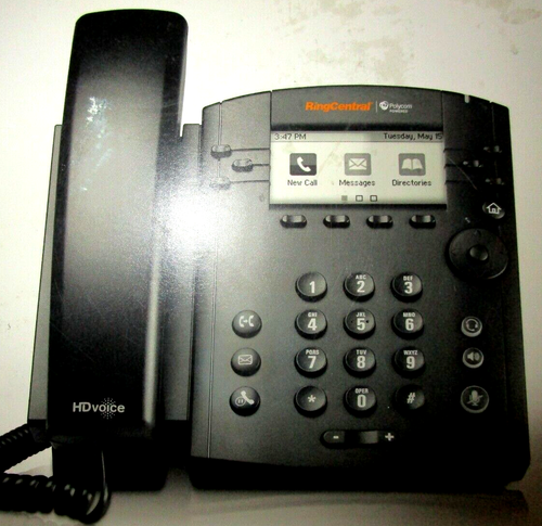 Polycom VVX 310 IP Gigabit Phone (2314-46161-001) POE Ring central NEW ...