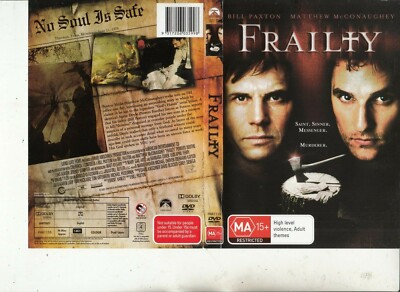 Frailty-2001-Bill Paxton-Movie-DVD | eBay