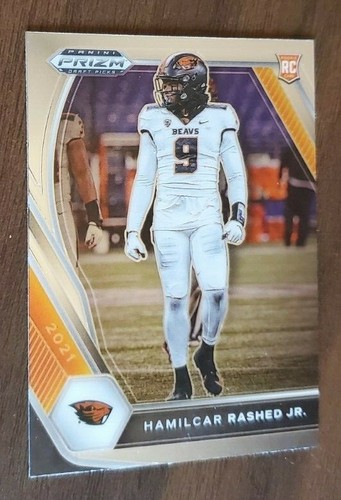 Hamilcar Rashed Jr. 2021 Panini Prizm Draft Picks RC Rookie #141 Base ...