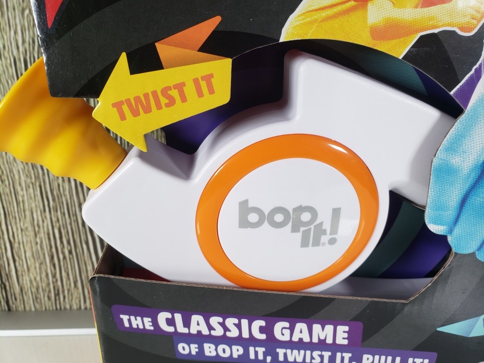 Bop It! Classic Electronic Game Twist Pull Hasbro Gaming NEW | eBay