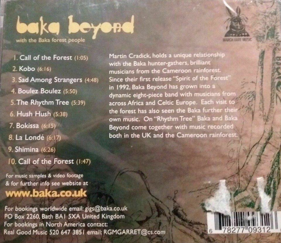 Baka Beyond - Rhythm Tree CD (MAHACD20) NEW SEALED SHIPS FAST/FREE #N9 ...