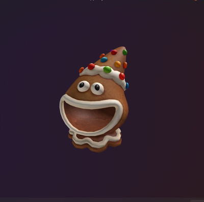 [New] Roblox: Jolly Gingerbread Hood [Sent In Messages] 🍪 | eBay