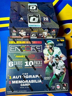 WAS Commanders: 2024 NFL Optic Retail Box + Encore Hobby Box Break | eBay
