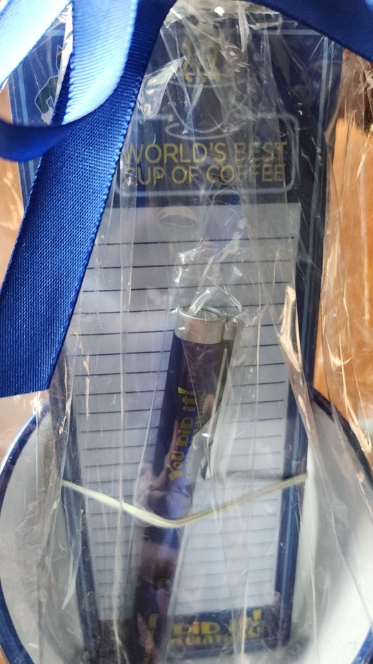 Elf Gift Set World’s Best Cup Of Coffee Mug, Stationary Note Pad Pen ...