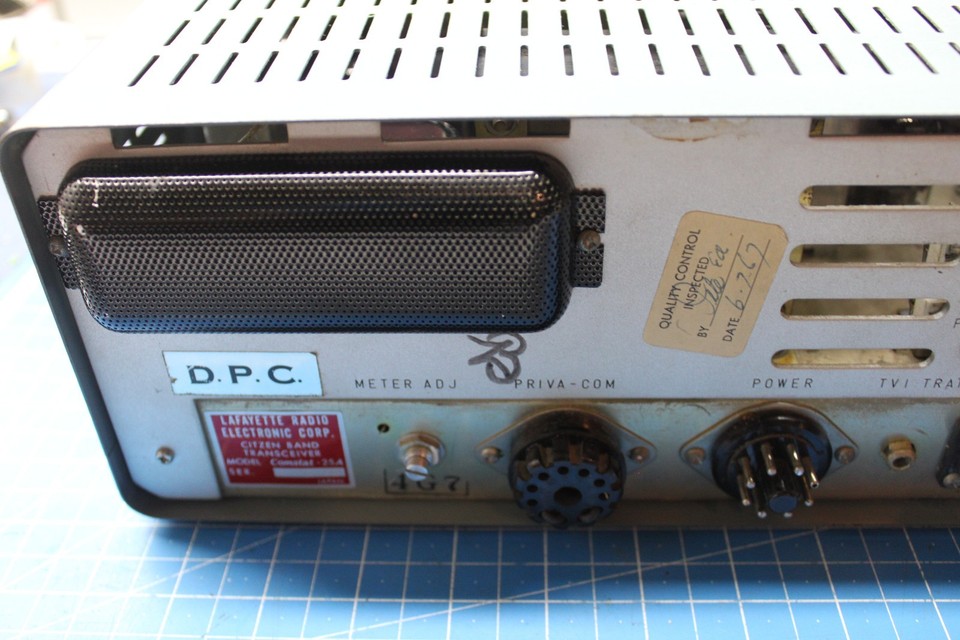 Nice Restored Lafayette Comstat 25A 25 Channel CB Radio with Mic (tube ...