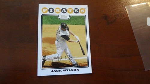 2008 TOPPS # 444 JACK WILSON BASEBALL CARD | eBay
