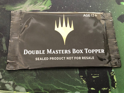 MTG Double Masters Box Topper Booster Pack Factory Sealed English | eBay