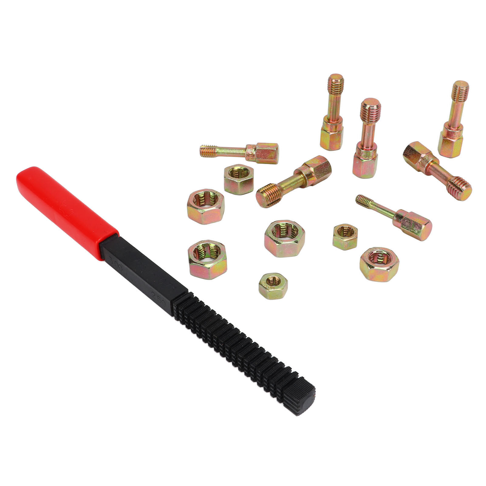15Pcs Thread Metric Chaser Kit Universal Metric Thread Restorer Tool ...