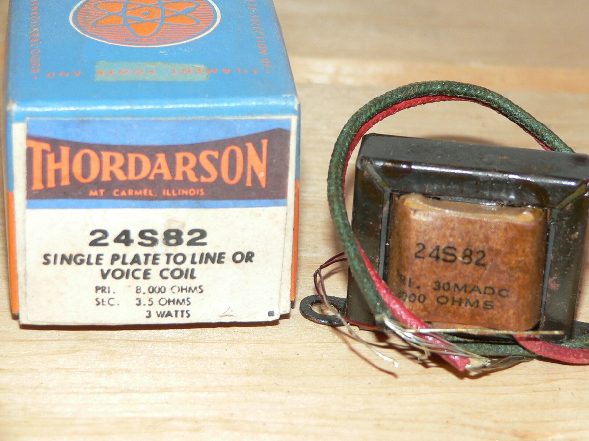 Thordarson Transformer Wire Colors