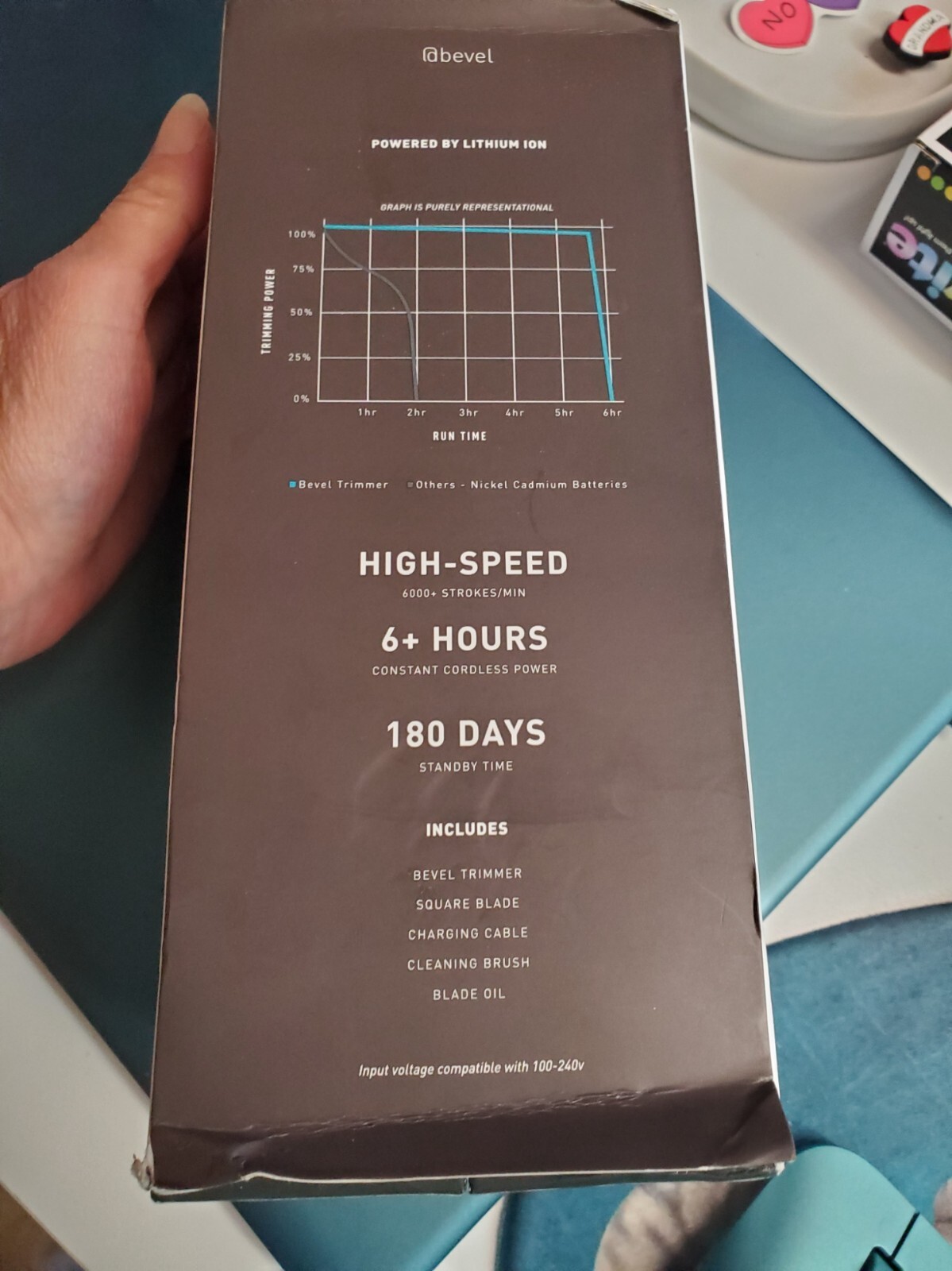 Bevel 800109 Trimmer Cordless Rechargeable Tool for sale online | eBay