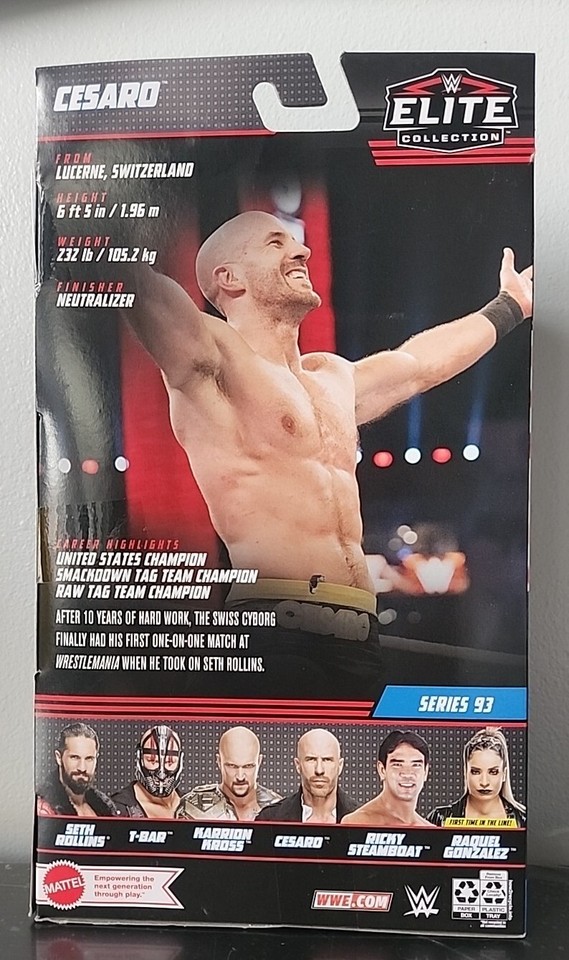 WWE Elite Collection Series 93 Cesaro Action Figure | eBay