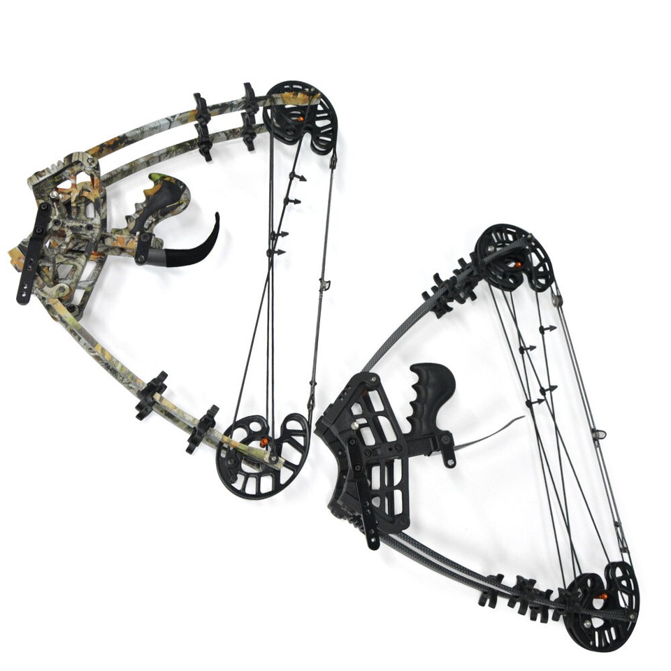 Archery Triangle Compound Bow Catapult Dual-use Steel Ball Arrow Target ...