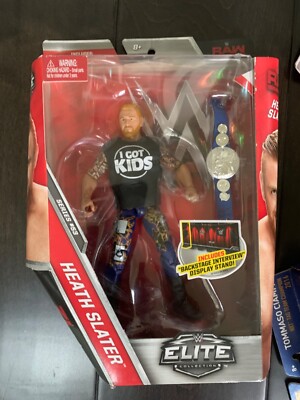 WWE Heath Slater Mattel Elite Action Figure Wrestling Series 53 MWFP | eBay
