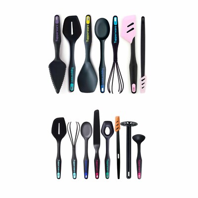 NEW Tupperware KP Kitchen Utensils Spatula Whisk Masher Cake Cutter ...