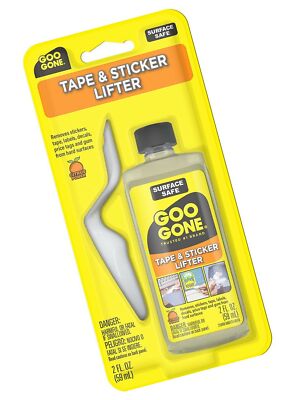Goo Gone Sticker Lifter - Adhesive and Sticker Remover - 2 Ounce ...