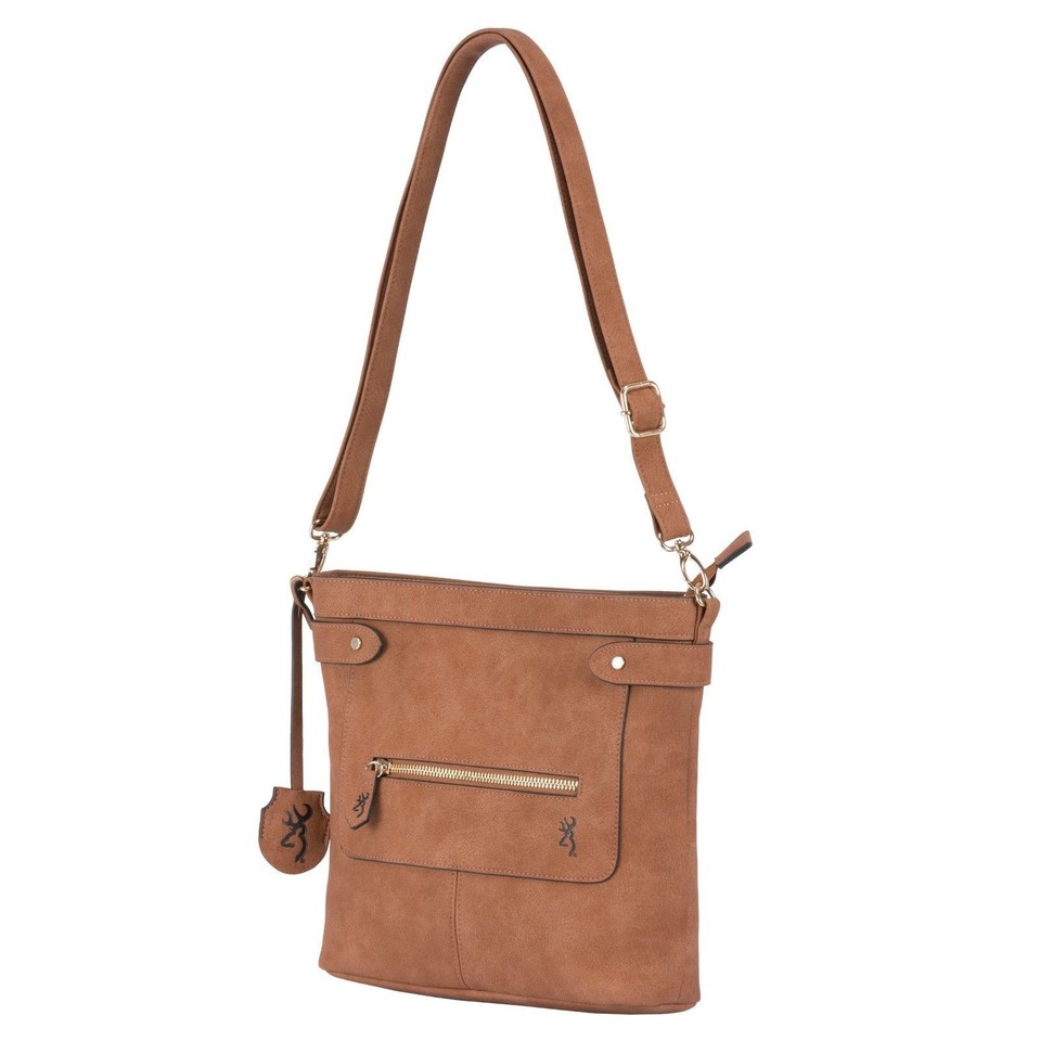 Browning Concealed Carry Purse, CCW Gun Handbag Distressed Faux Leather ...