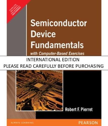 Semiconductor Device Fundamentals by Robert F. Pierret 9780201543933 | eBay