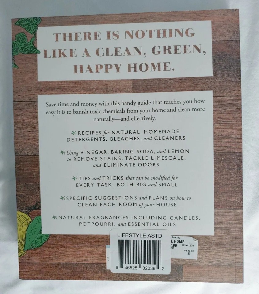 The Natural Home Simple Pure Cleaning Solutions and Recipes for a ...