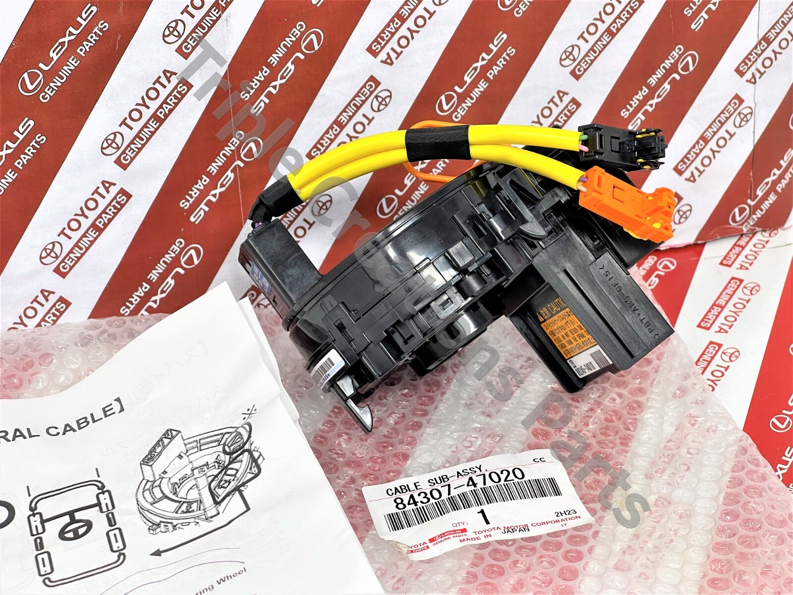 8430747020 GENUINE Toyota PRIUS YARIS SCION IQ CABLE SUB-ASSY 84307 ...