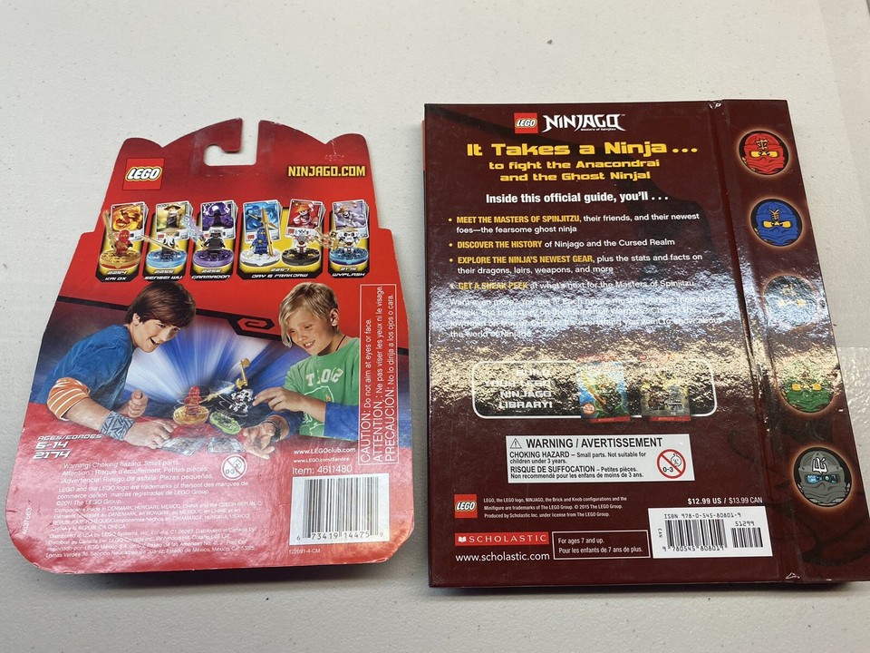 LEGO Ninjago 2174 Kruncha New Sealed With World Of Ninjago Guide ...