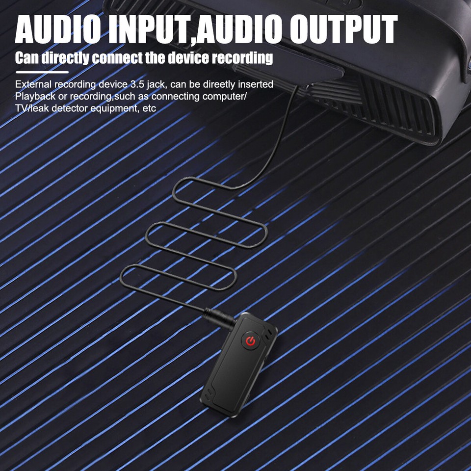 Rechargeable Digital Voice Activated Recorder Audio Dictaphone MP3 ...