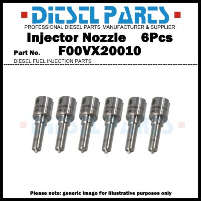 6Pcs Injector Nozzle F00VX20010 for Mercedes A6420701387 A6420700587 ...